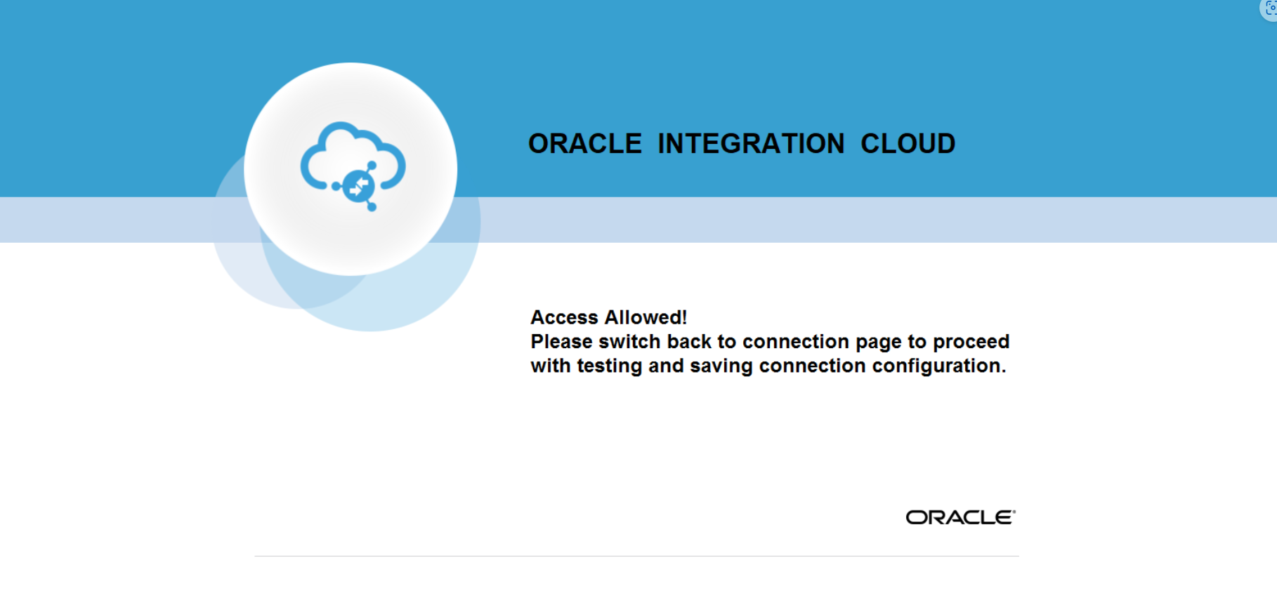 Casdk 0004 Connectivity Error Between Oic And Erp Using Oauth Security Policy — Cloud Customer