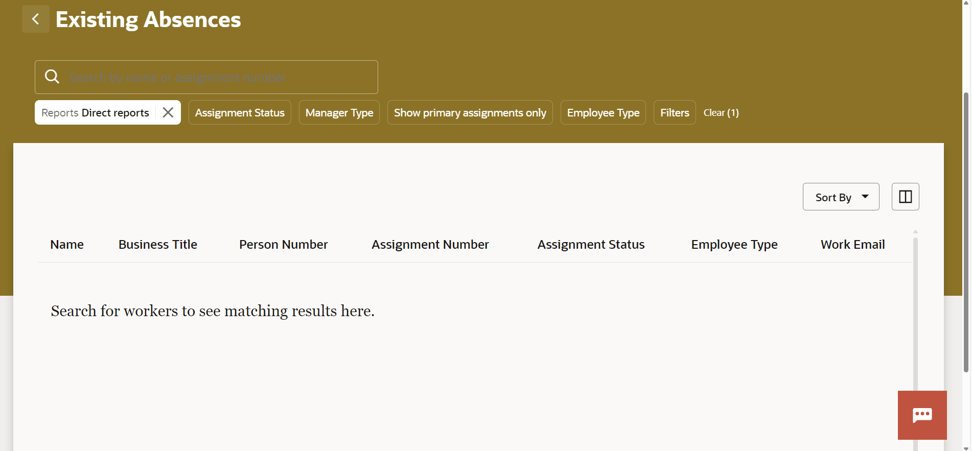 Redwood Manager Is Unable To See Direct Reports Under Existing Absences Quick Action — Cloud