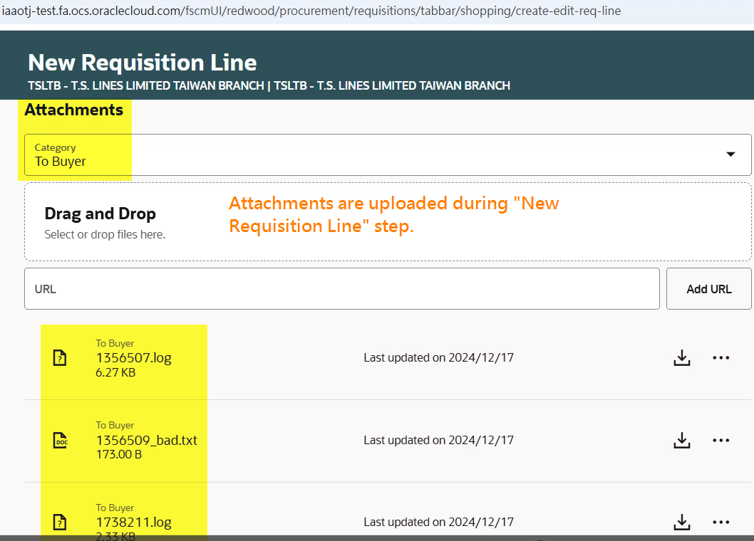 Rssp Attachments Are Missing After Pr Created — Cloud Customer Connect