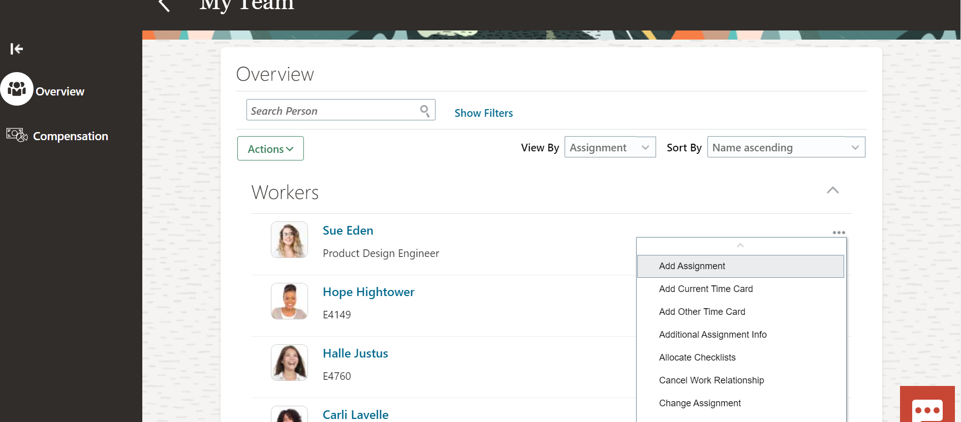 Absence Actions Redwood Are Missing Under My Team Action List — Cloud Customer Connect
