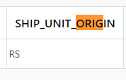 what is the ship unit origin in the order_release table and what is its ...