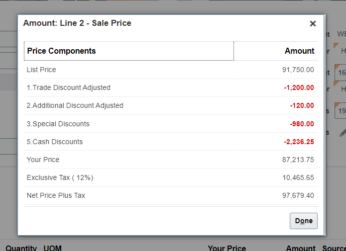 How can i fetch price components value for a order line through OM Extension? — Cloud Customer ...