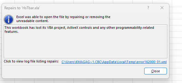 VBA issue with smartview — Cloud Customer Connect