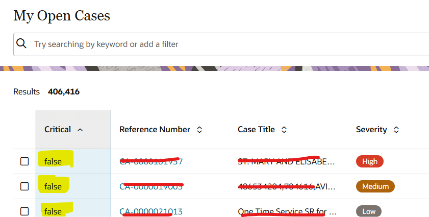 NGS - How to Change critical flag to icon in Service Request List Page ...