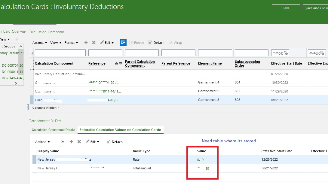 Need Table name for Calculation Cards definition Value — Cloud Customer ...