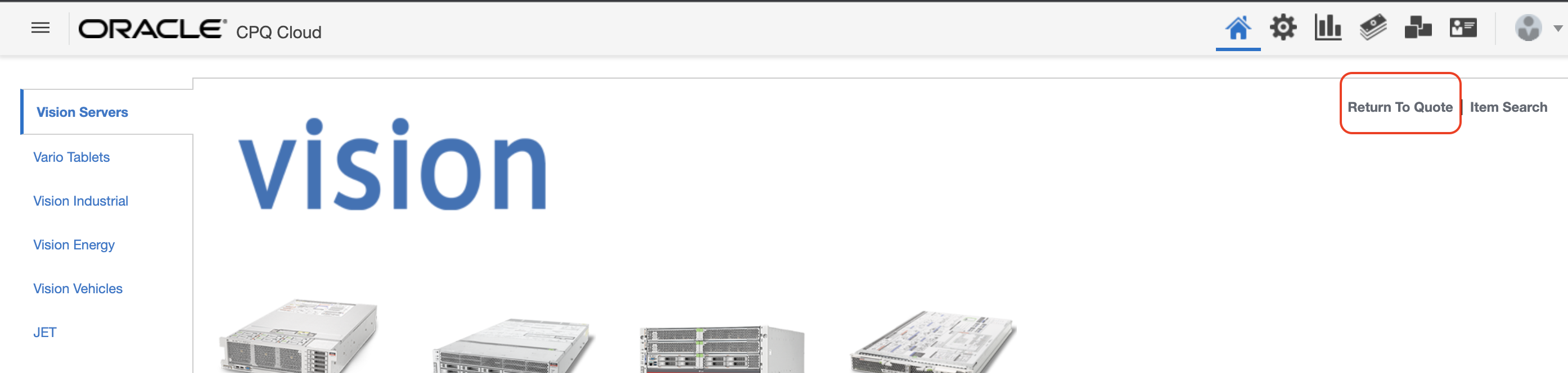 Post transition from Legacy to JET UI the action 'Return to Quote' on ...