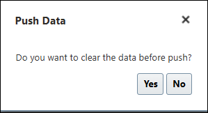 Ask about Clear Data Before Push in Data Maps — Cloud Customer Connect