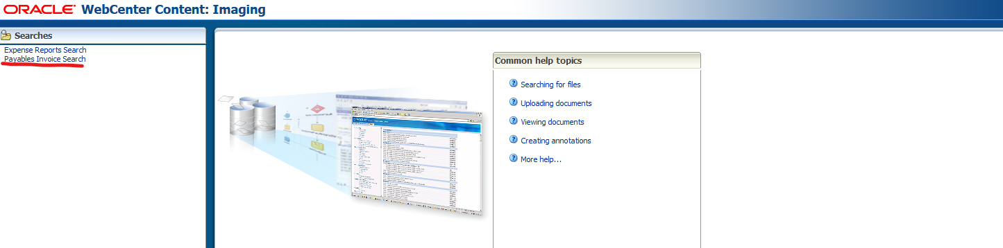 View scanned invoices on WebCenter imaging — Cloud Customer Connect