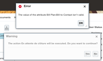 We enabled the Opt In : Allow Bill-to Contact on Bill Plan to be ...