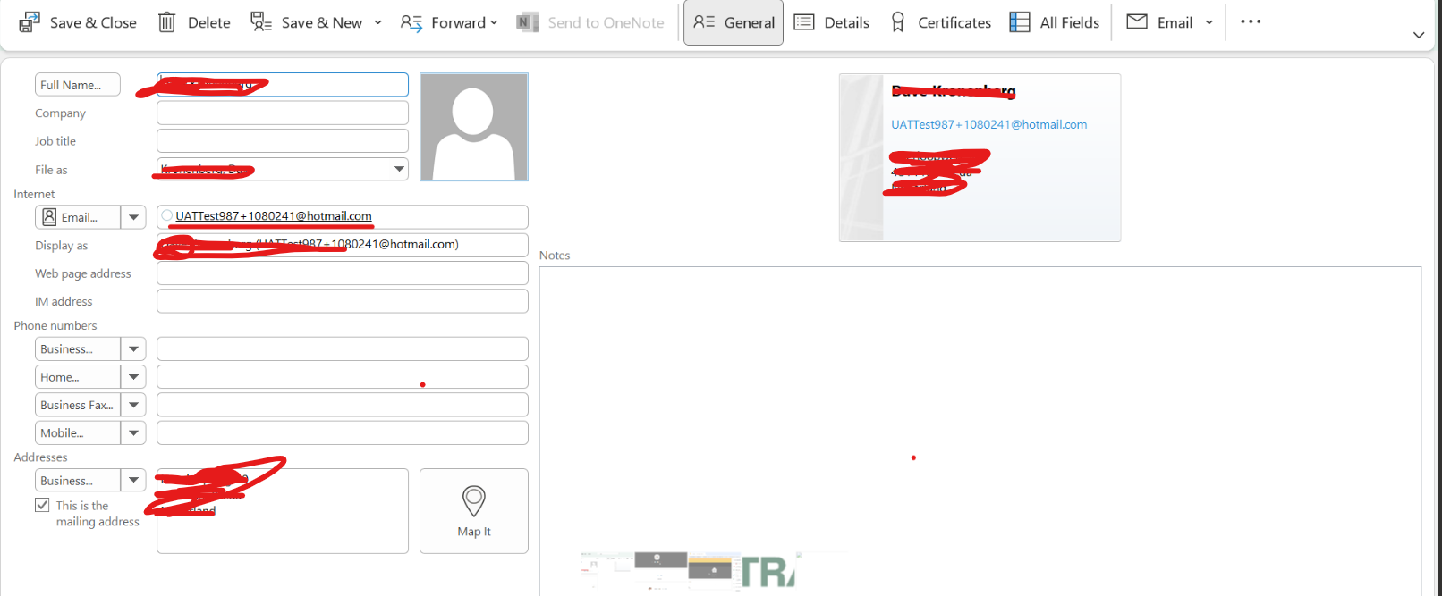 How to Hide email address in vcf file available in public info page ...