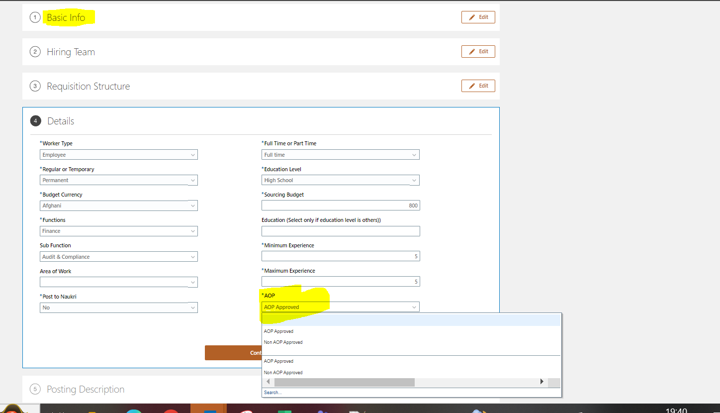 Unable To Move The Custom Filed From Details Section To Basic Info Section — Cloud Customer Connect