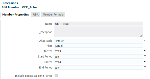 Changing end period and year in Scenario dimension member — Cloud Customer Connect