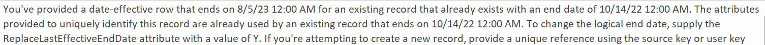 Error Hsdl To Load Element Entries For Non Recurring Multiple Entry Enabled Element — Cloud