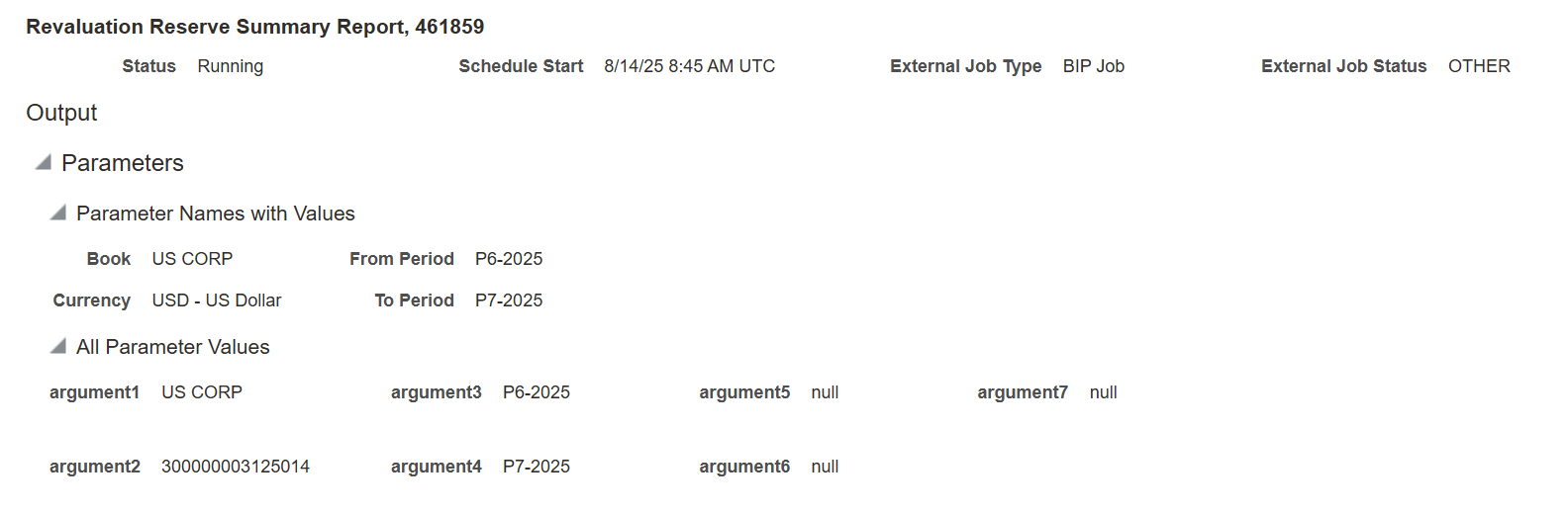 ARCS FA Subledger report integration — Cloud Customer Connect