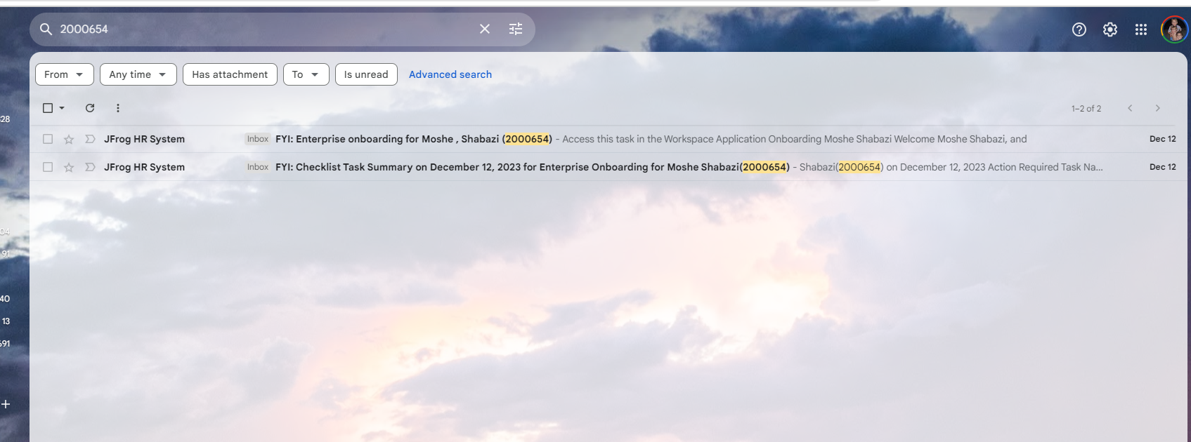 Check list task summary mail come before the welcome mail — Cloud ...