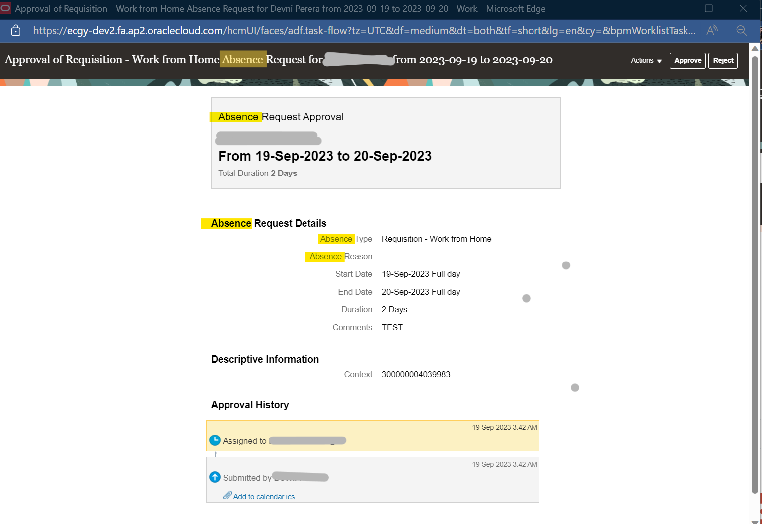 How to Customize Absence Approval Workflow Header & Content? — Cloud ...
