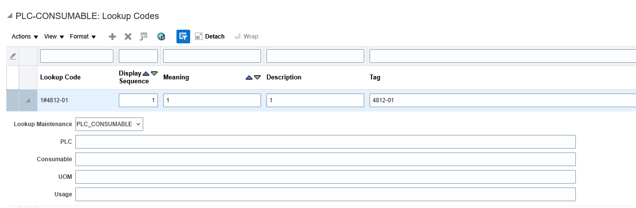 create local DFF in manage common lookup — Cloud Customer Connect