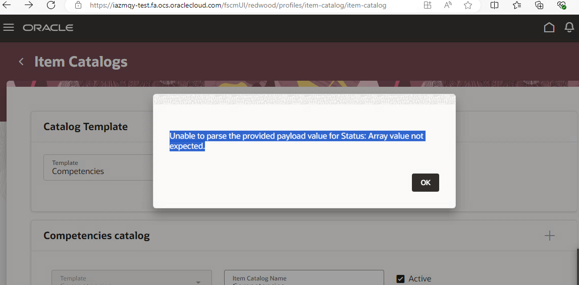 I am unable to activate the content items — Cloud Customer Connect