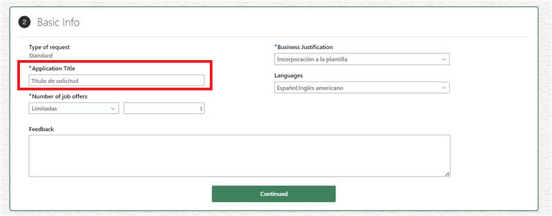 Requisition Title Are Not Defaulting For Job Based Requisition It Displays As Requisition Title