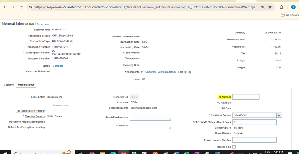 How To Populate Field Value From Transaction Header To Transaction Line By Customization — Cloud