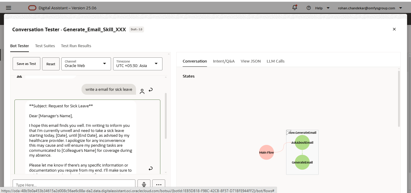 LLM Handler not working while deploying on OKE — Cloud Customer Connect