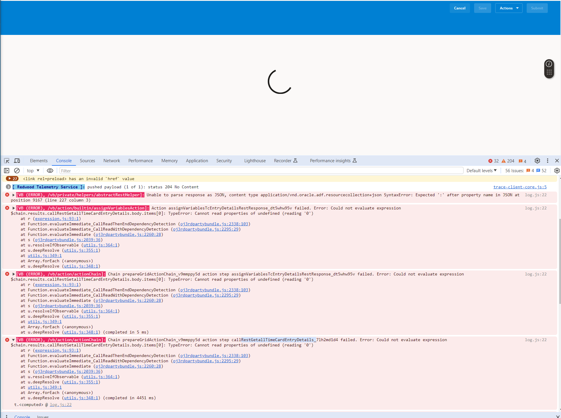 Redwood Timecard With Never Renders In A Variety Of Scenarios — Cloud Customer Connect