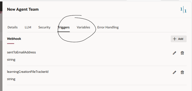 Understanding Triggers vs Variables in Oracle AI Agent Workflows ...