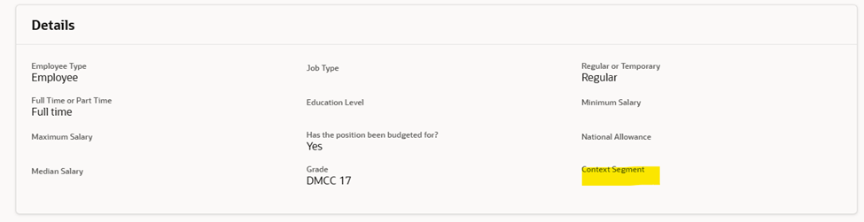 How to hide Context Segment field in Redwood UI VBS Page (Requisition ...