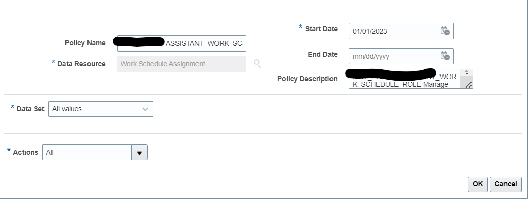 Identify Data Role To Enable Person Search In Work Schedule Assignment — Cloud Customer Connect