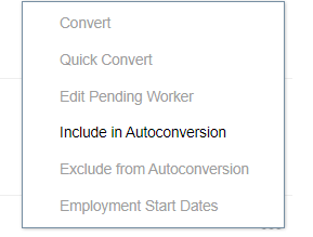 How to enable Action tasks for Pending Employee — Cloud Customer Connect
