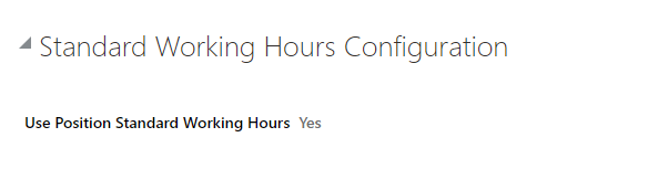 Impact and Usage of Standard Working hours Configuration at Enterprise ...