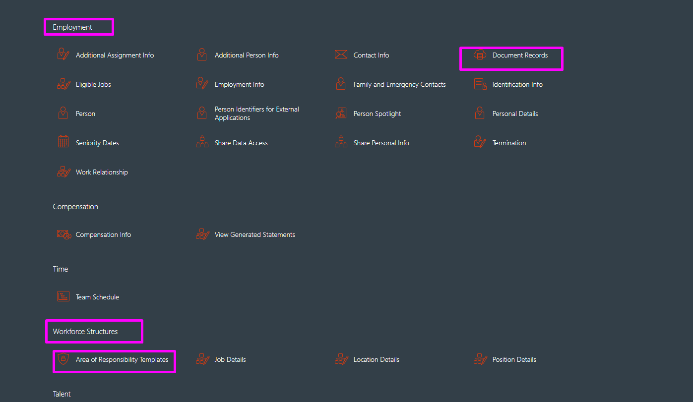 How To Hide Document Records Area Of Responsibilty Quick Actions For Custom Admin Role — Cloud