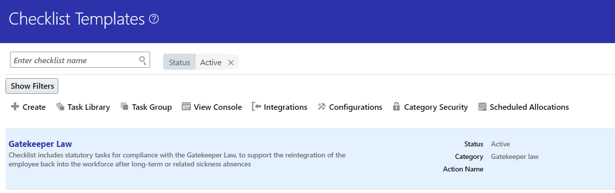 How to import checklist? — Cloud Customer Connect