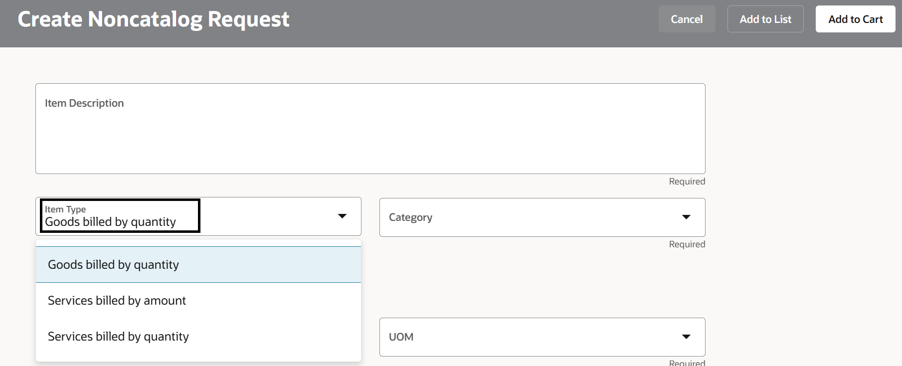 Configure Additional Requisition Line Type In Rssp Page — Cloud Customer Connect