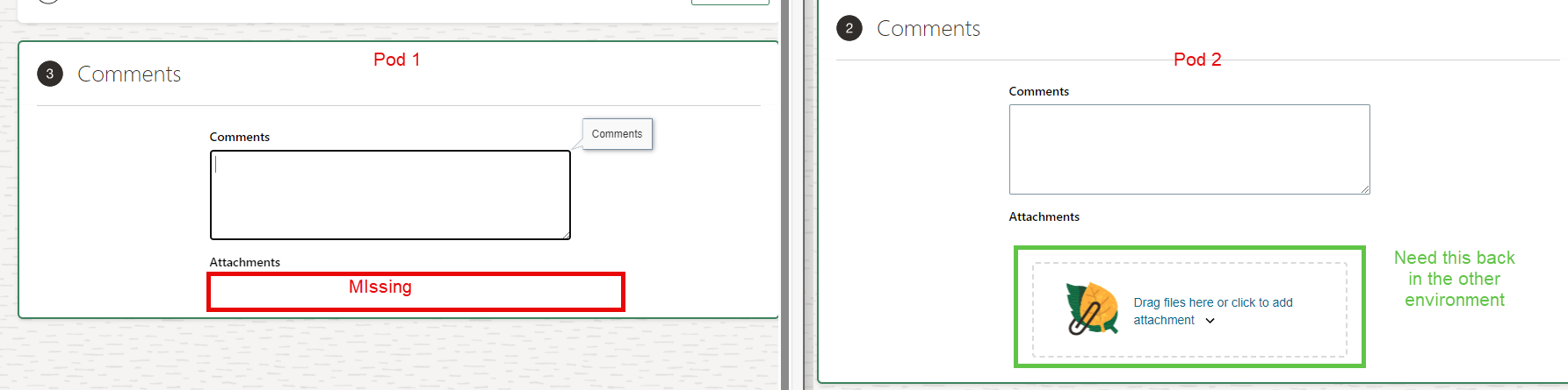 Revert page back to original state — Cloud Customer Connect