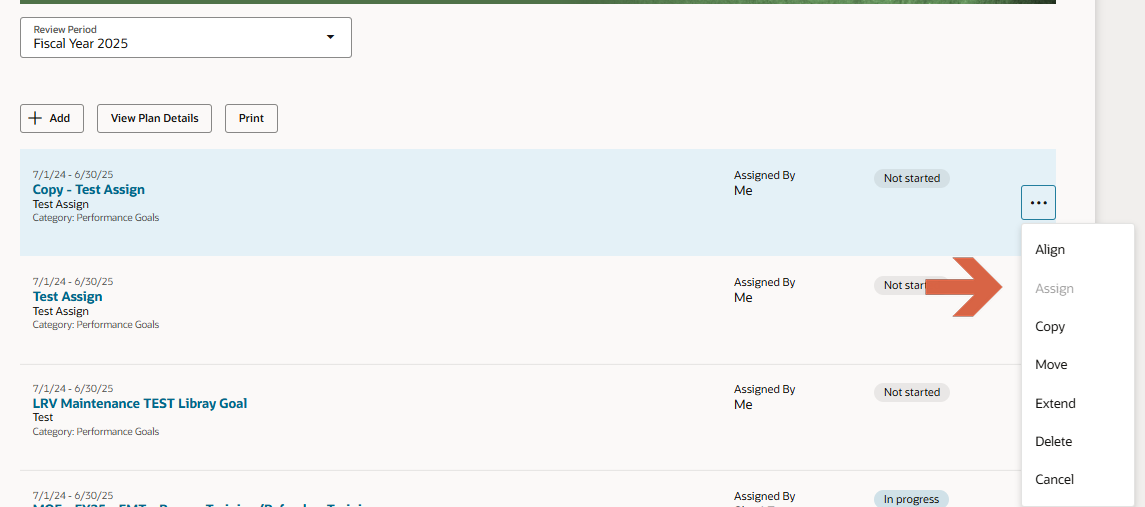 Why is the Assign button inactive (greyed out) ? — Cloud Customer Connect