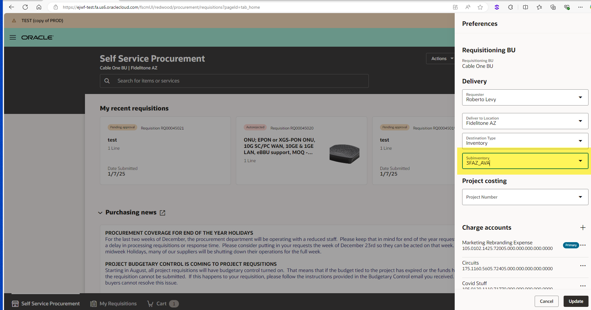 Rssp Subinventory Empty For Some Users — Cloud Customer Connect