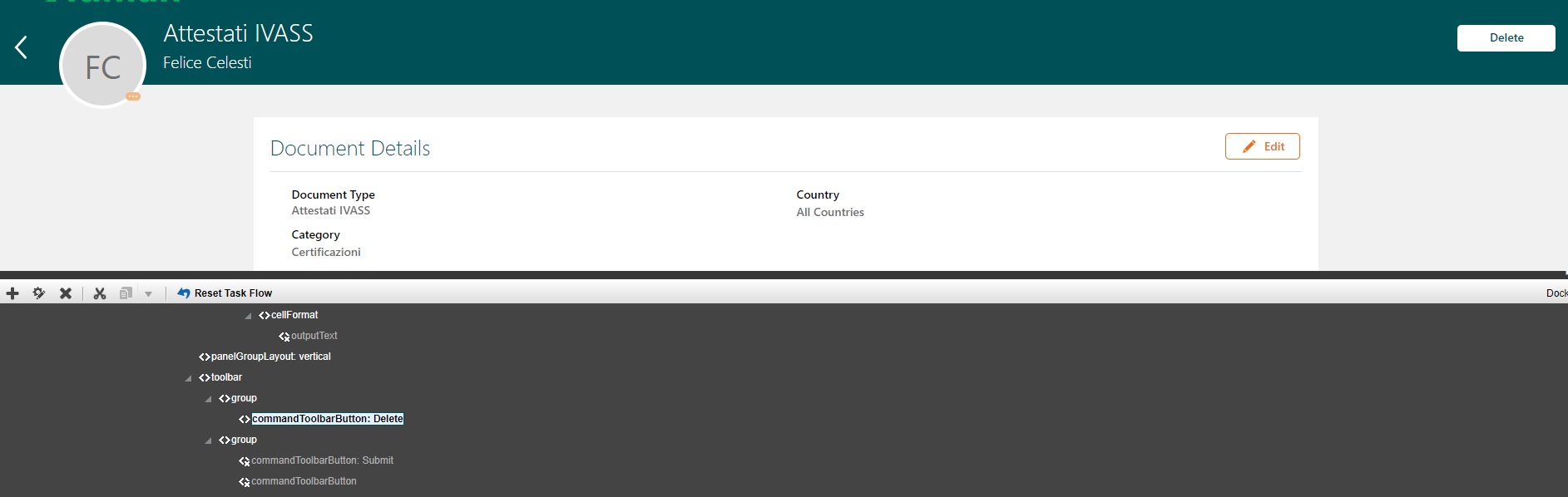 Page Composer How To Hide Delete Button On Document Record Page 2266