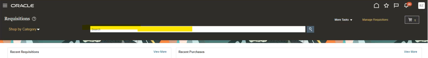 How To Set Not Condition When Searching On Requisition Page — Cloud Customer Connect