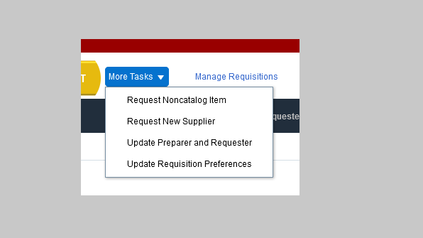 How To Remove Request Noncatalog Item Functionality From More Tasks 7532