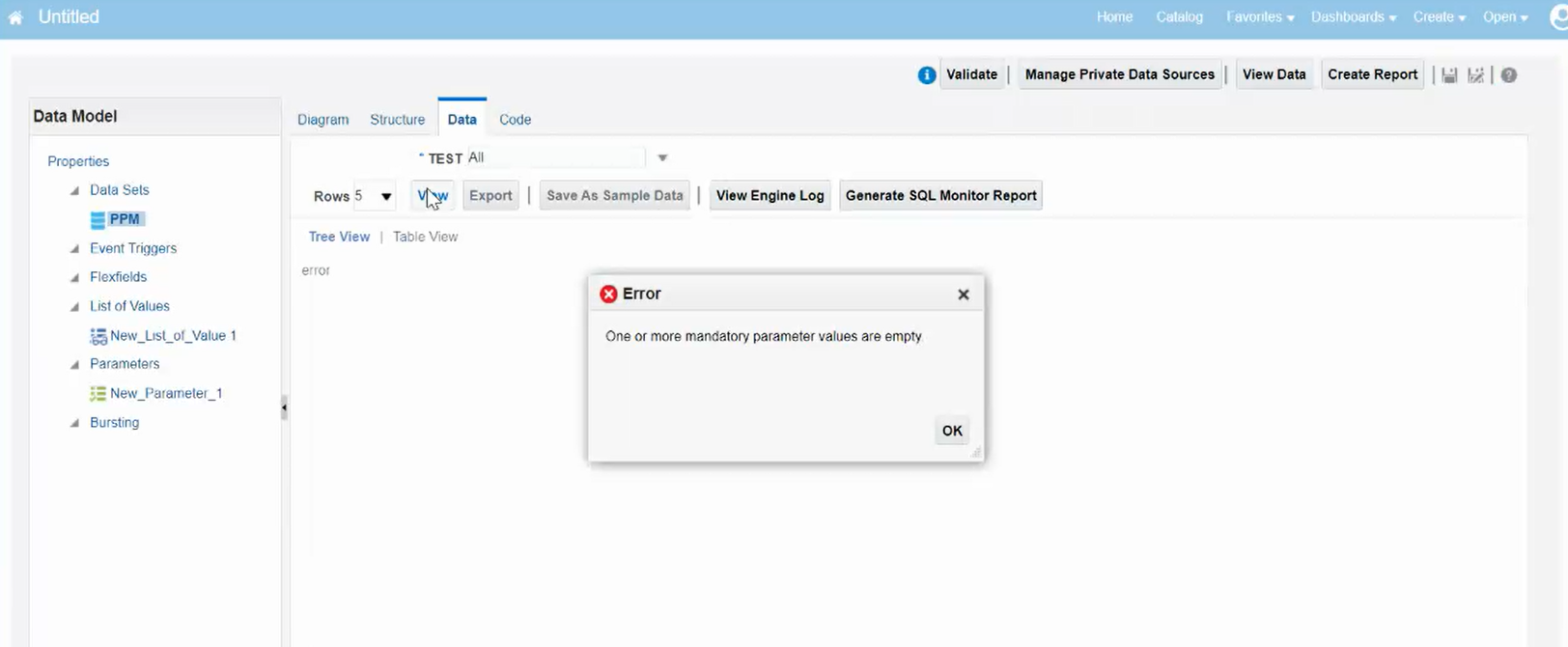 After 23B release upgrade, why BIP report is not throwing any error for ... After 23B release upgrade, why BIP report is not throwing any error for ...