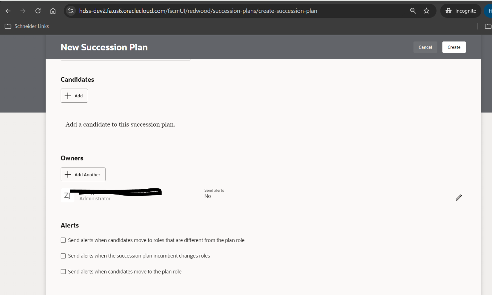 How To Hide Alerts In Redwood Succession Plan Page — Cloud Customer Connect