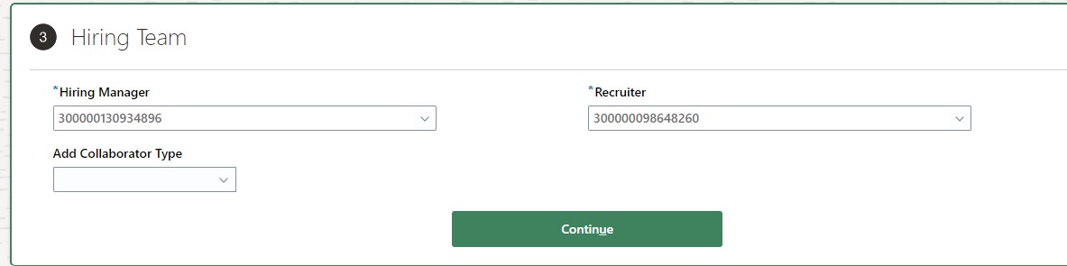 Hiring Manager and Recruiter names are not displayed, instead I see ...