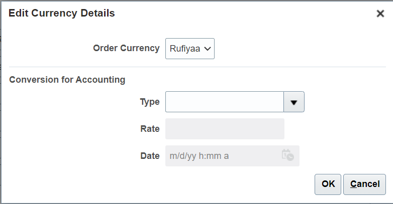 How to default conversion type while creating Sales Order — Cloud ...