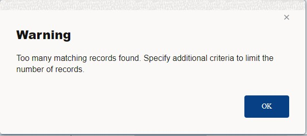 Error -Too many matching records found. Specify additional criteria to limit the number of ...