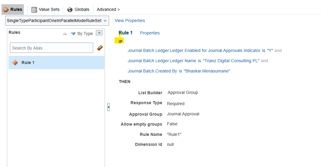 How to create journal approval multiple rules in BPM workflow in Fusion ...