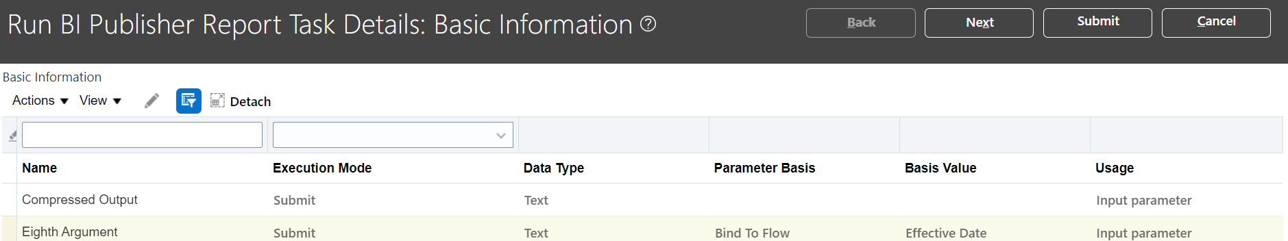 How To Bind Effective Date Parameter Of Hcm Extract To Bip Reports Parameter And Load Hdl