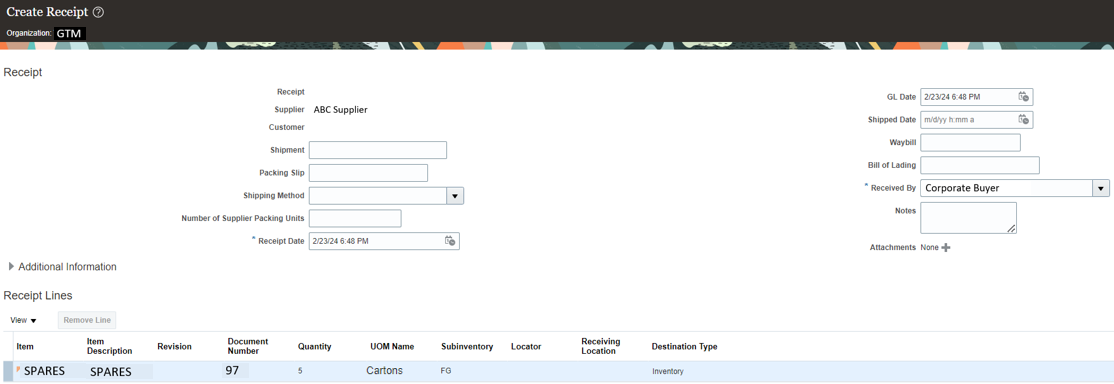 How to Receive Purchase Orders as Packed Unit of Boxes/Cartoons of ...
