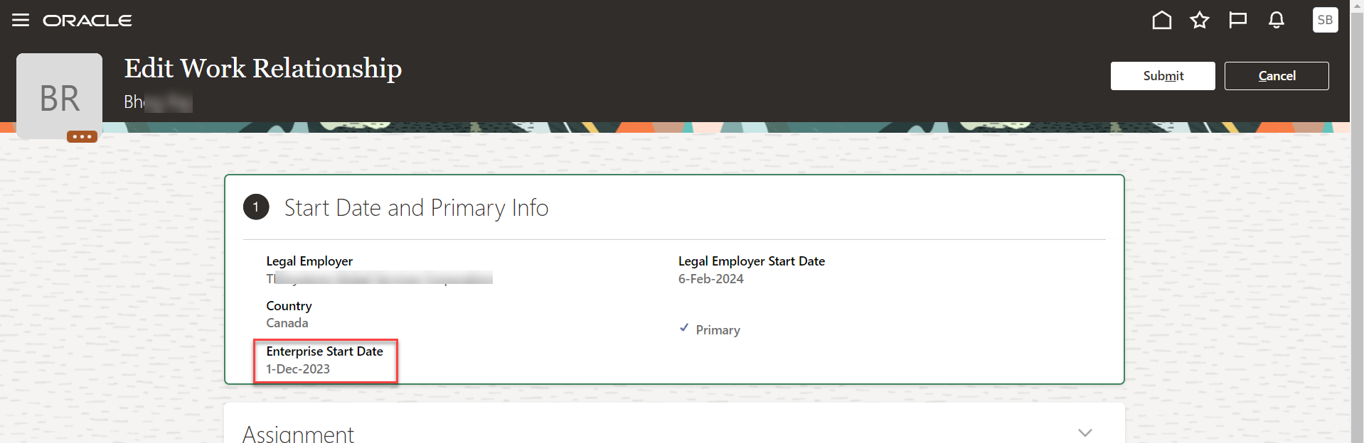 Can anyone help me with how to retrieve Enterprise Start Date from Workers REST API? — Cloud ...