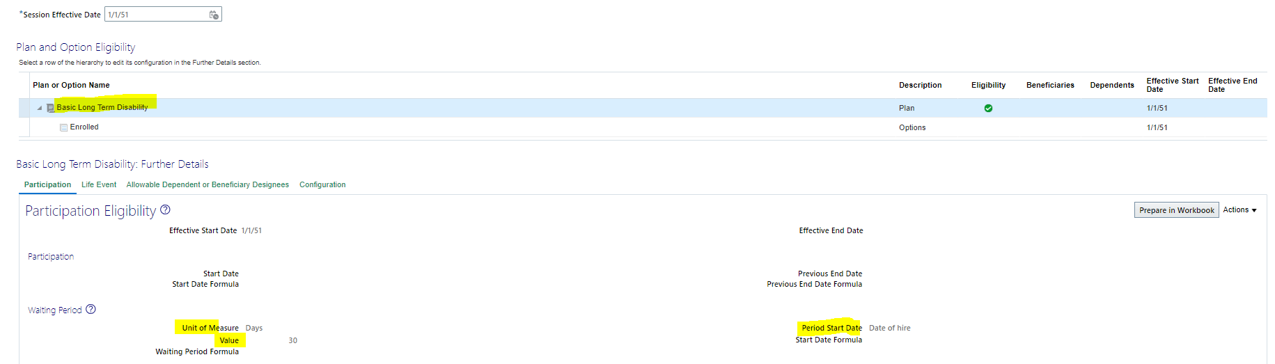 Oracle Benefits - Eligibility Waiting Periods - Coverage and Rate Start ...